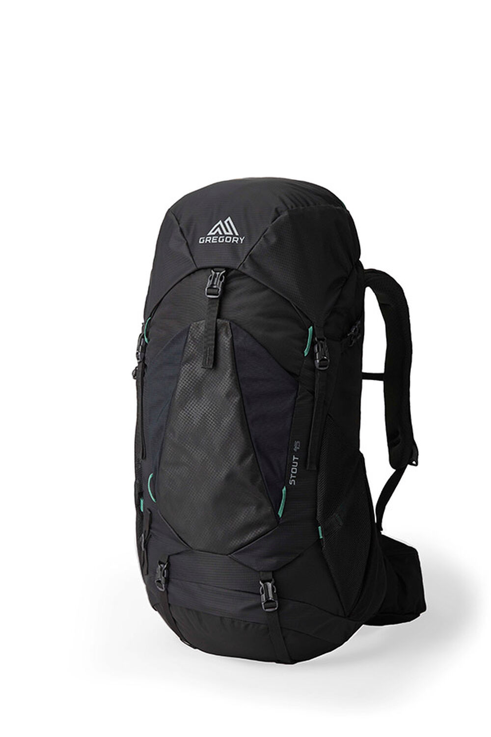 Stout 45L All-around backpack Forest Black Black | Gregory UK