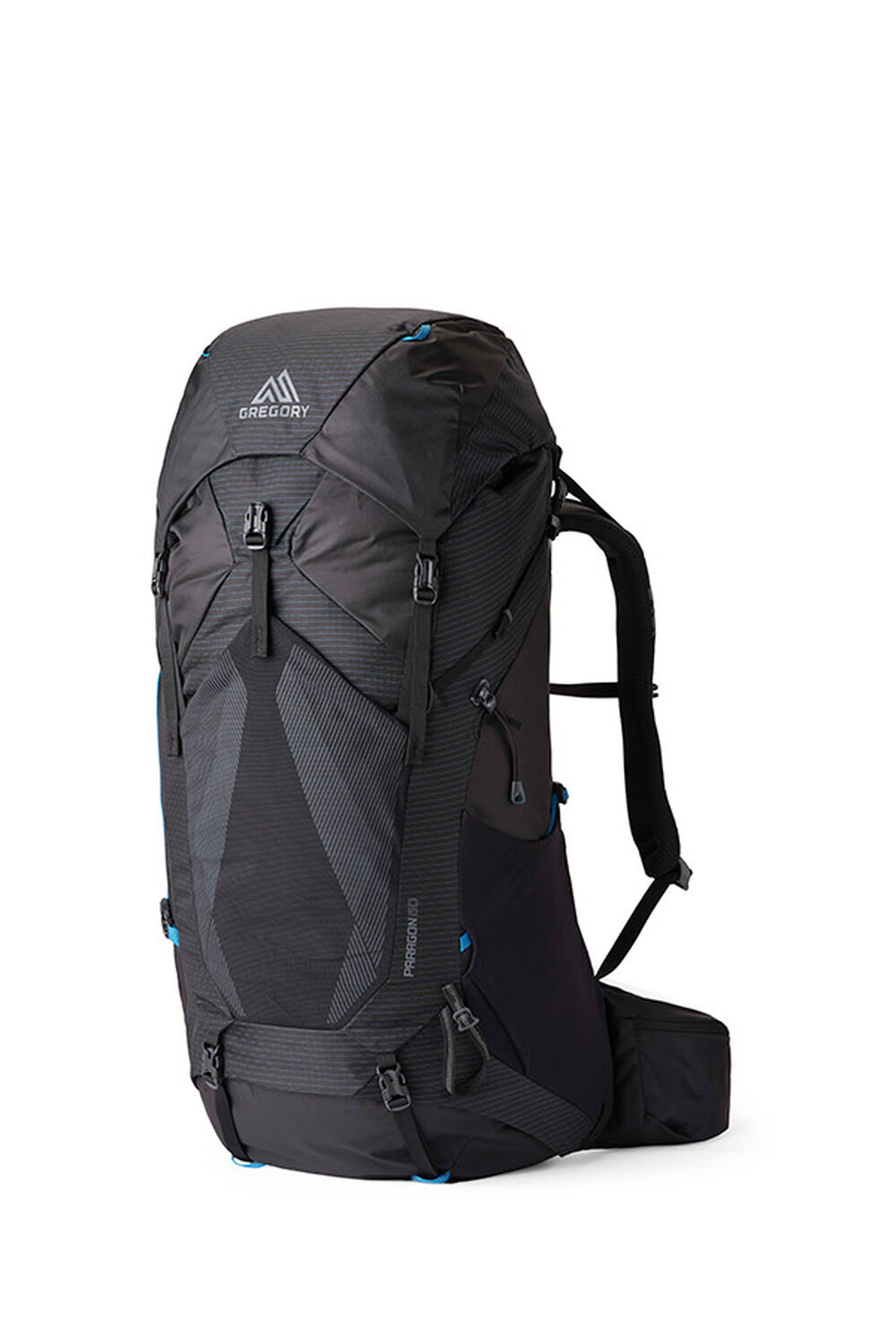 Paragon 60L Lightweight backpack Alpine Black Black | Gregory UK